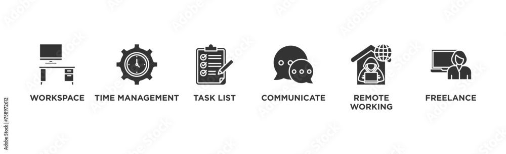 Brief banner web icon vector illustration concept for a briefing of ...