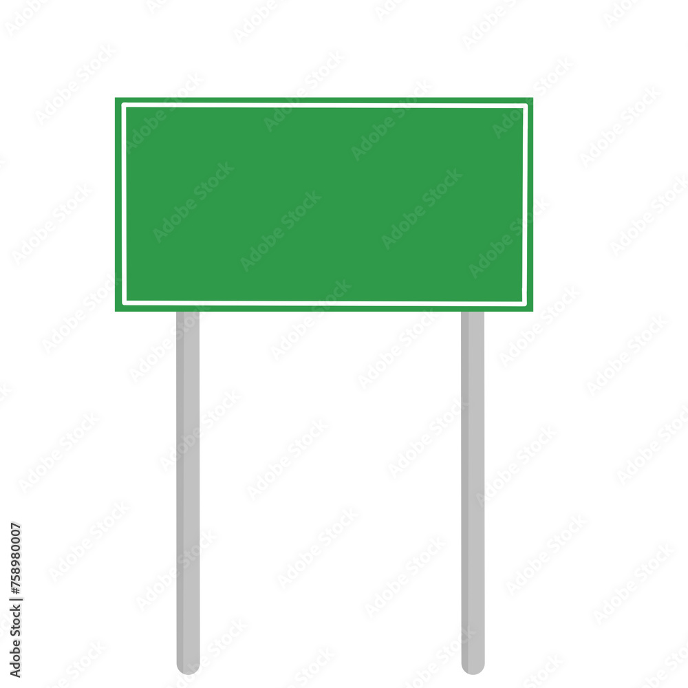 Empty traffic signs, set of warning, mandatory, prohibition and ...
