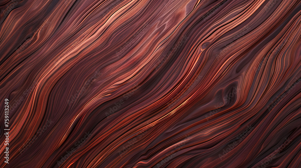 wood texture, Wavy rosewood texture seamless top view. Fluid wood grain ...
