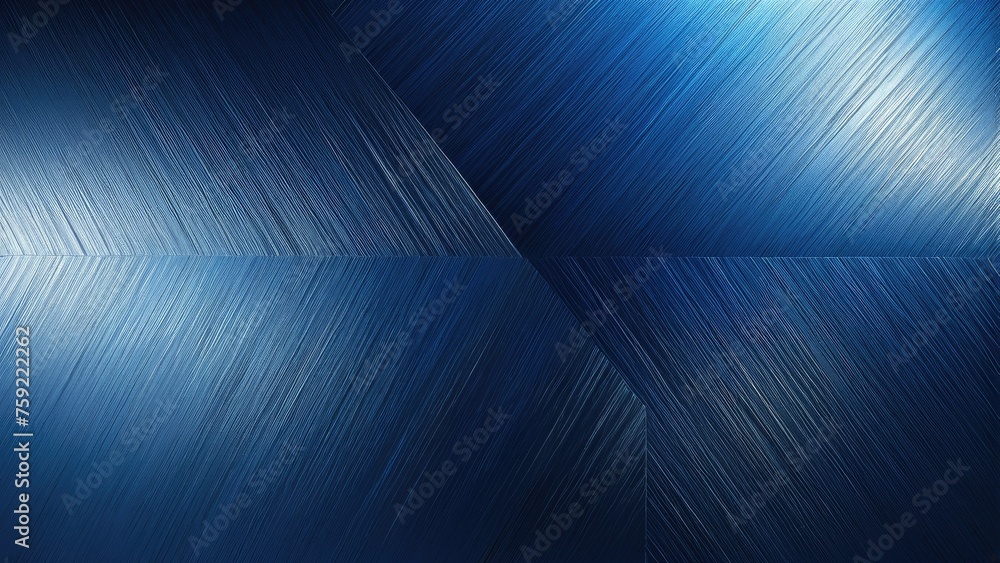 Silver brushed metal texture dominating the backdrop, sapphire metallic ...