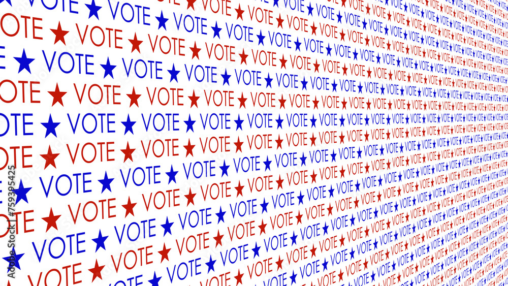 Election background with white background featuring vote text ...