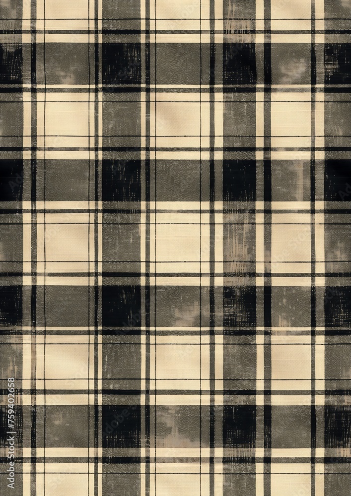 closeup plaid fabric design minimalism transparent background horror ...