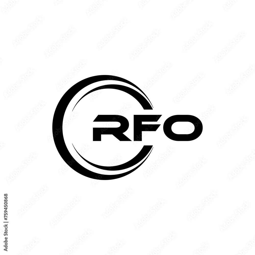 RFO Logo Design, Inspiration for a Unique Identity. Modern Elegance and ...