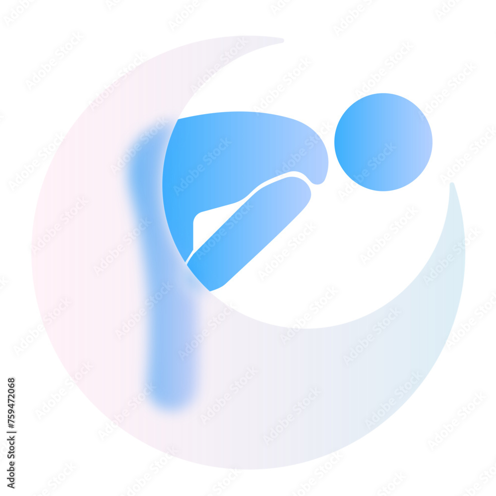 Shalat Praying Worship Ramadhan Muslim Islamic Icon Glassmorphism UI ...