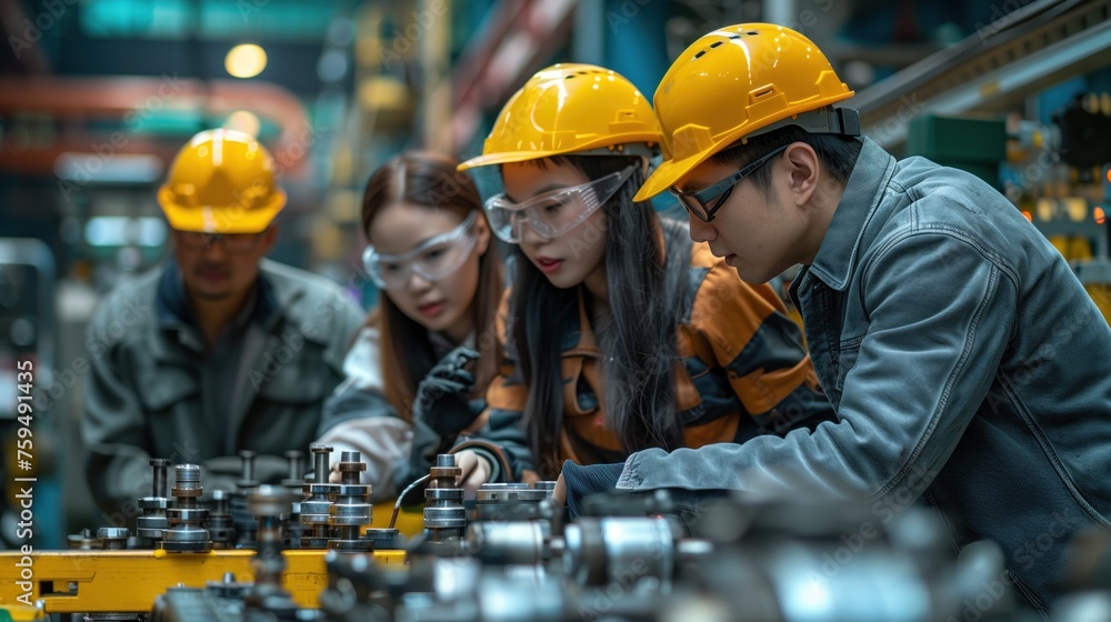 Team with renewable energy projects Teams gathered around a table with ...