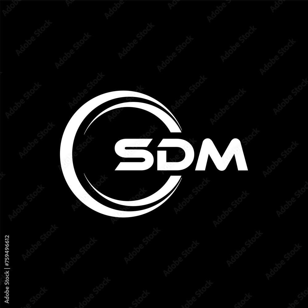 SDM Logo Design, Inspiration for a Unique Identity. Modern Elegance and ...