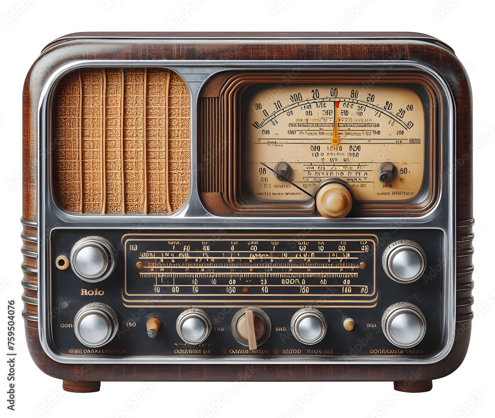 Old radio png vintage radio png retro radio png classic radio png ...