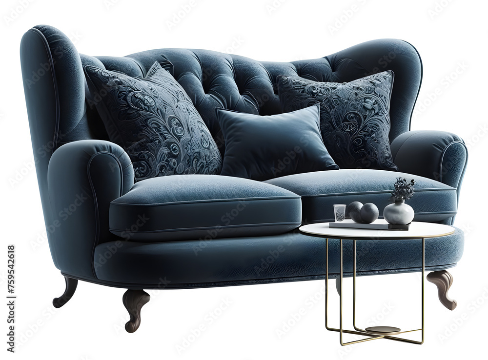 Navy blue sofa png luxurious sofa png royal blue sofa png sofa ...