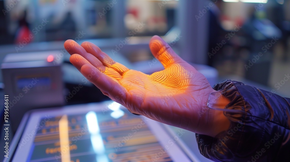 Biometric Encryption biometric authentication fingerprint scan recognition used in conjunction ...