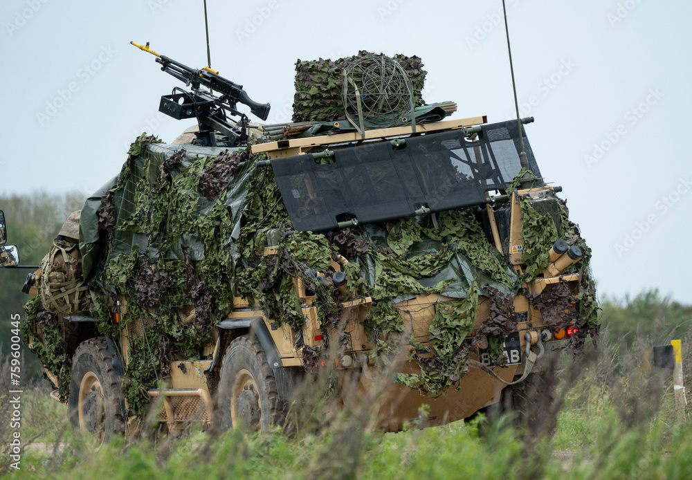 British army Supacat Jackal 3, MWMIK, 4x4 rapid assault, fire support ...