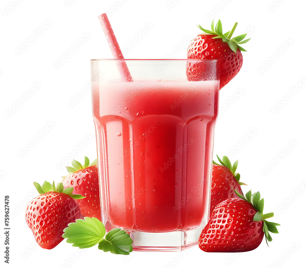 A glass of Strawberry juice png fresh Strawberry juice png Strawberry ...