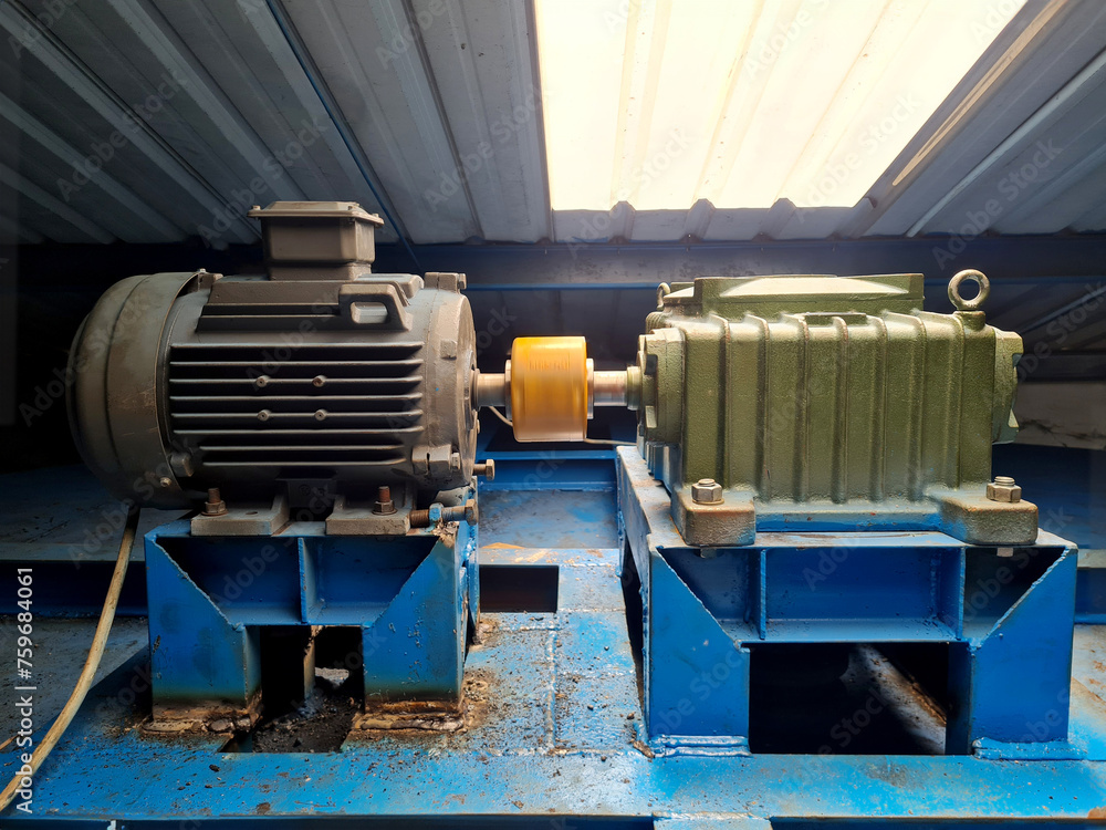 powerful electric motors for modern industrial equipment. 3 phase ...