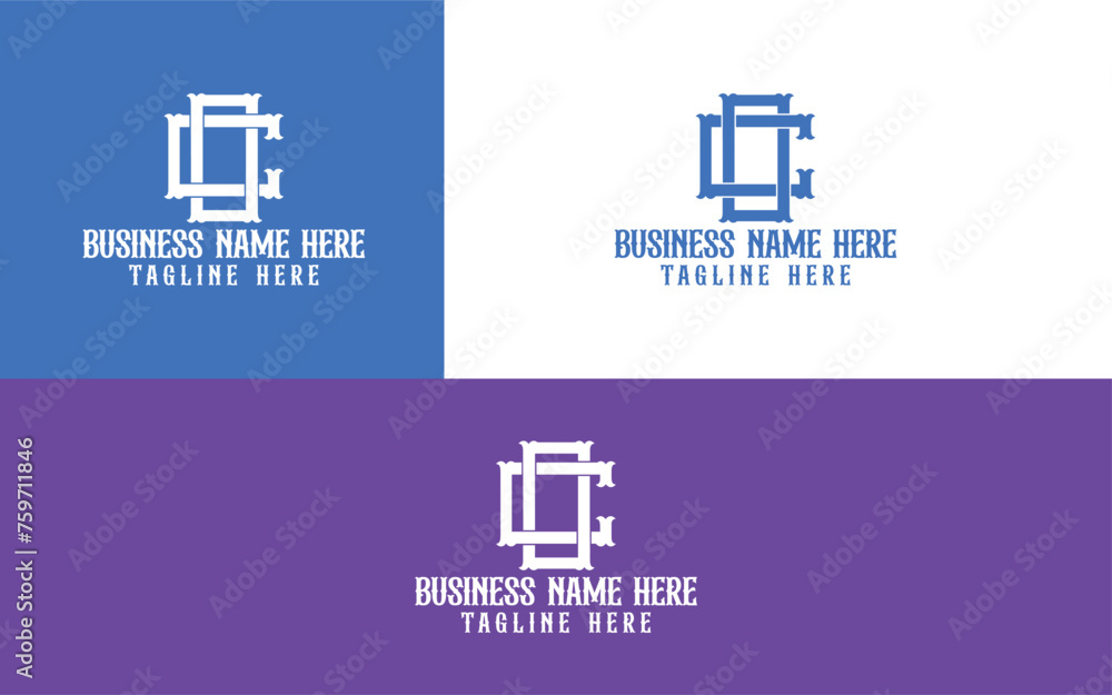 Interlocking Letter O and C Logo, OC Monogram logo or CO Monogram in a ...