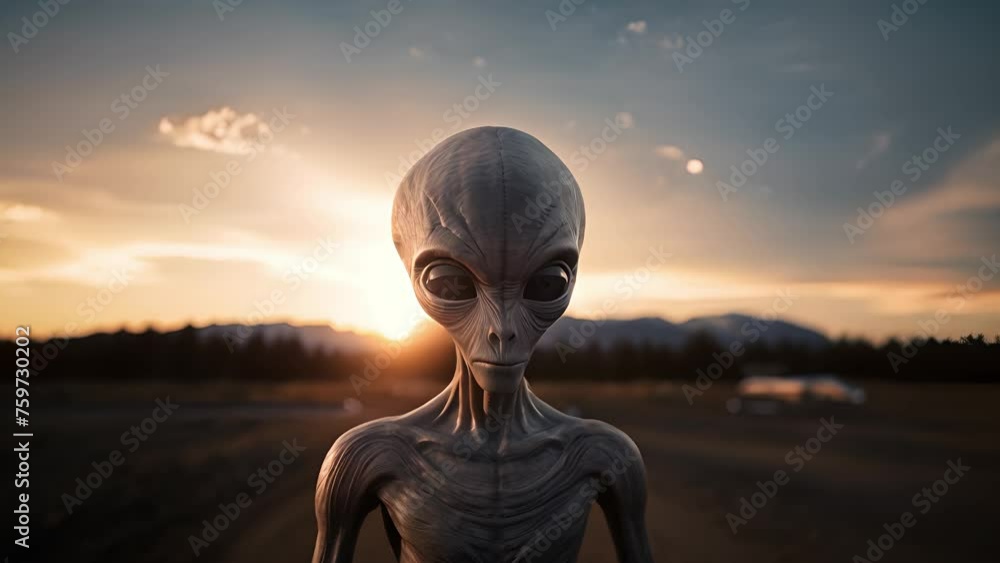 Alien Humanoid ET Character. Alien humanoid ET character. Alien ...
