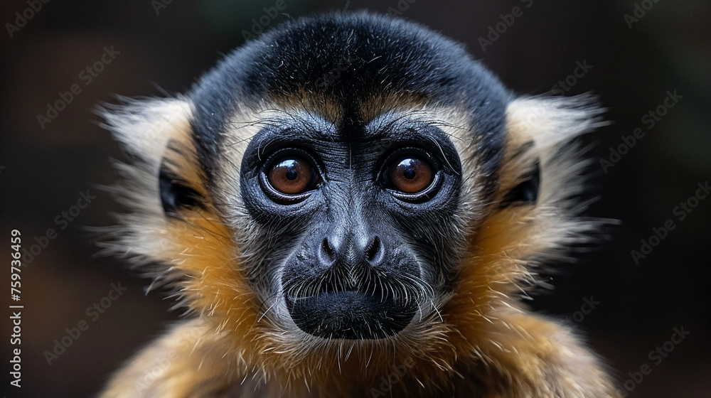 wildlife photography, authentic photo of a gibbon in natural habitat ...