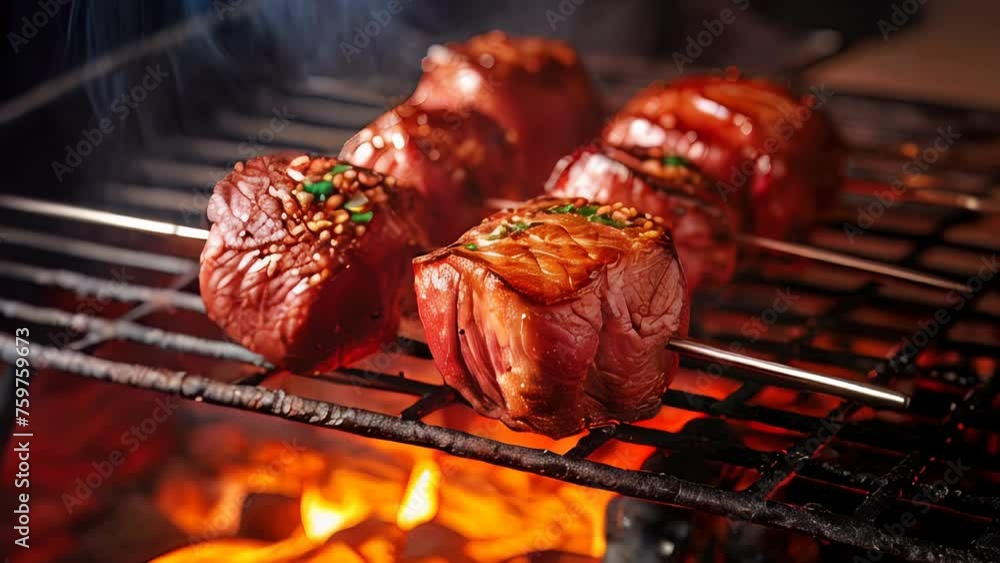 In Brazil, they traditionally grill meat on an iron skewer sword and ...