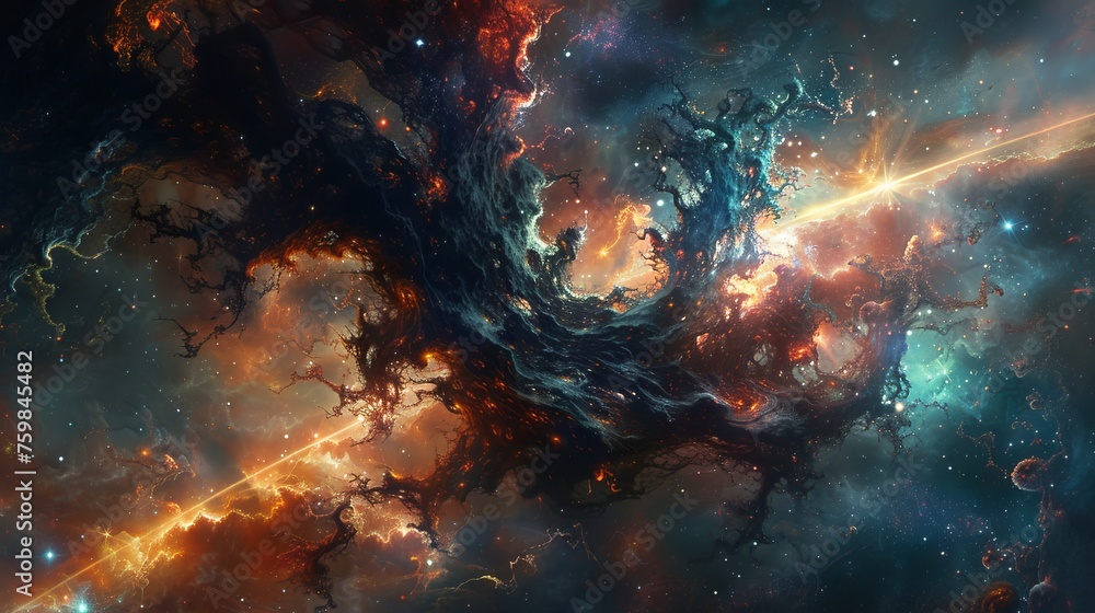 Zombie apocalypse among the stars: A visually stunning abstract ...