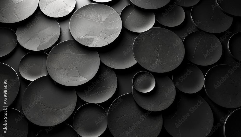 dark minimalistic abstract wallpaper with an array of overlapping ...