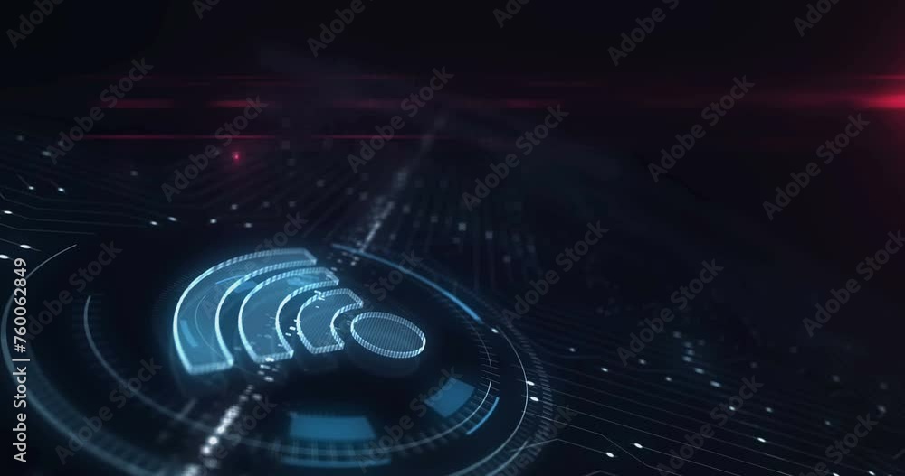 WiFi wireless mobile connection and internet hotspot symbol digital ...