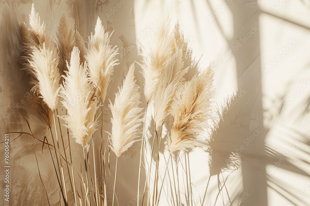 Beautiful shades of neutral pampas grass and reeds makes for an ...