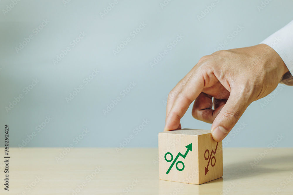 Financial, stocks, interest rate and GDP percent change. Hand choose ...