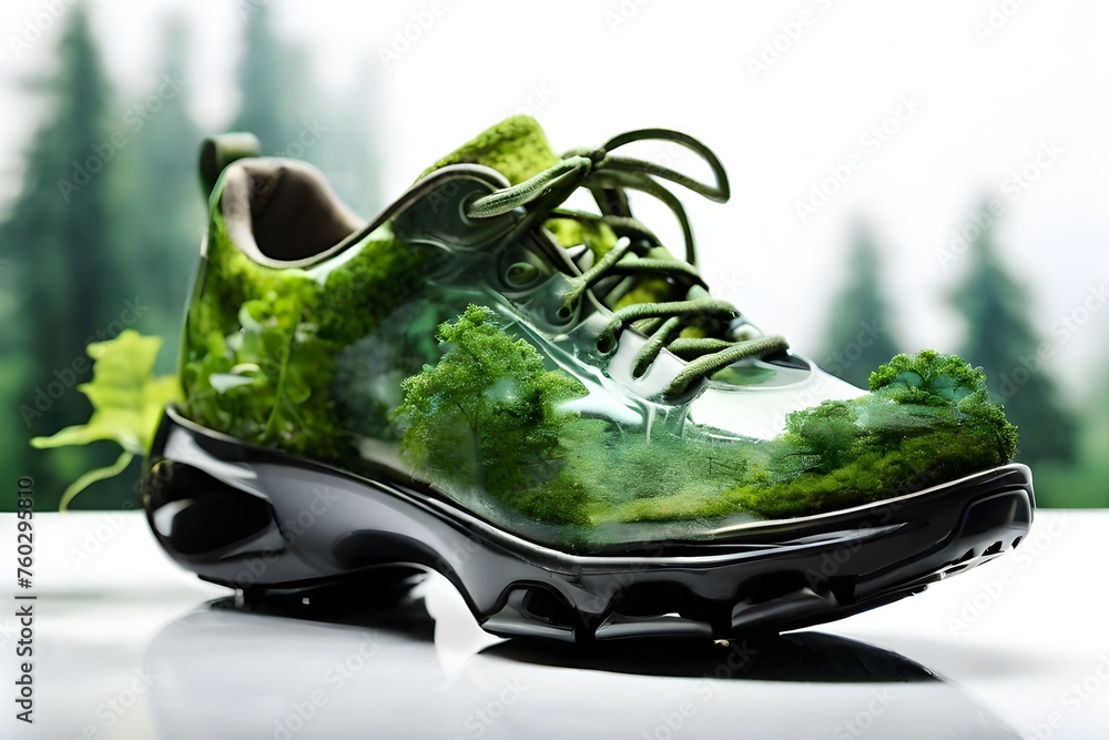 Environmental friendly shoes. An eco-friendly shoe considers its carbon ...