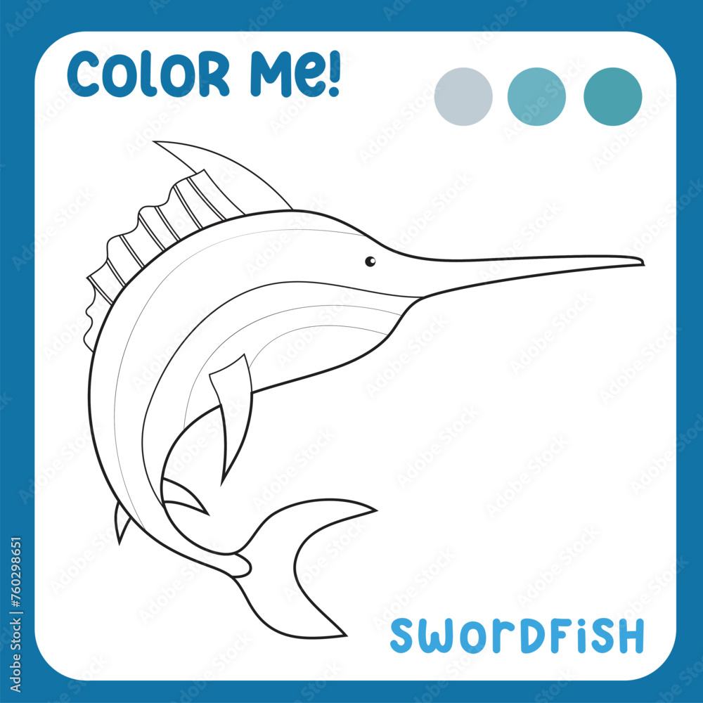 Coloring worksheet page. Educational printable coloring worksheet ...