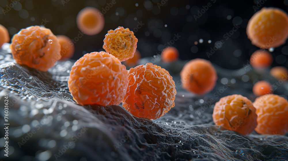 Neisseria gonorrhoeae . Microscopic view of gonococcus bacterial cell ...