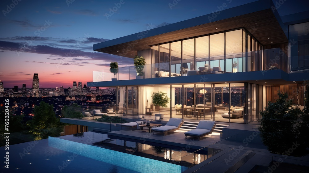 design urban mansion building illustration city upscale, grand opulent ...