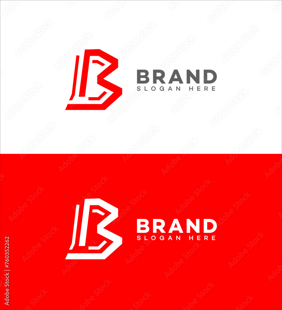 B Letter Logo Icon Brand Identity Sign. B Letter Symbol Template Stock ...