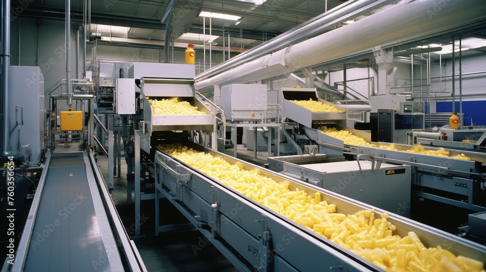 organic agriculture food processing illustration sustainable technology ...