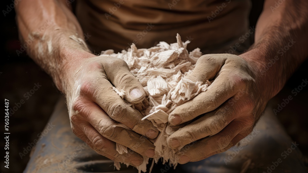 pulp material paper mill illustration recycling fibers, industry ...