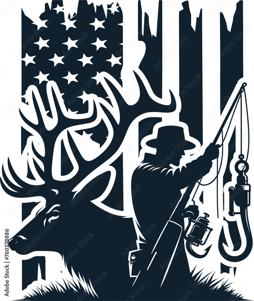 hunt fish Svg , hunt life Svg, hunting fishing svg , Bass Fishing Svg ...