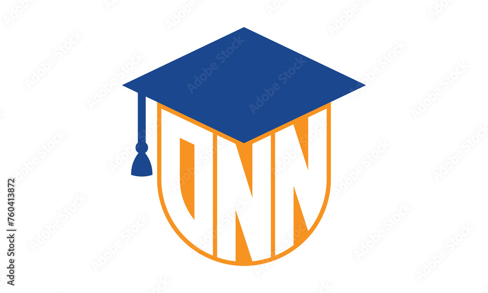 ONN initial letter academic logo design vector template. monogram ...