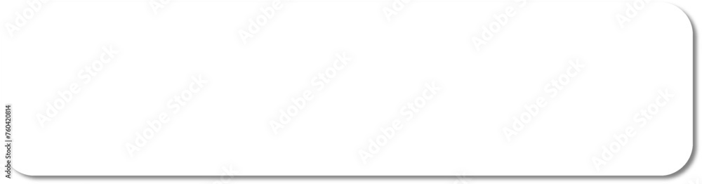 Realistic paper shadow effects. Web banner shadows with rounded on ...