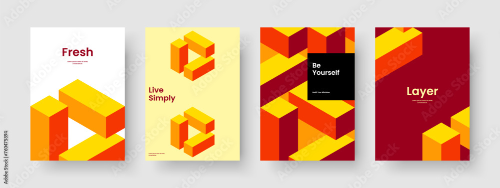 Creative Flyer Design. Geometric Poster Template. Modern Background ...