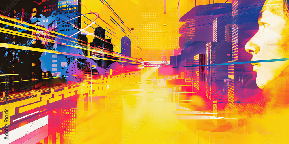 Digital Plague: How Viruses Disrupt and Damage Digital Ecosystems Stock ...