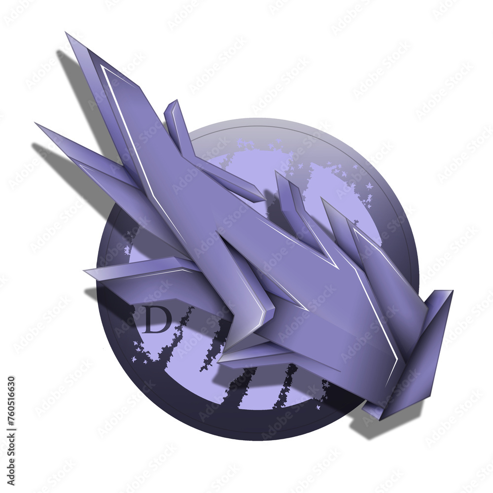 letter D alphabet illustration graffiti 3d wildstyle handstyle style ...