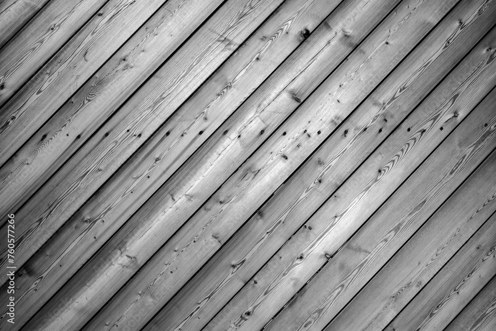Old planks create a diagonal pattern of natural pine texture. Weathered ...