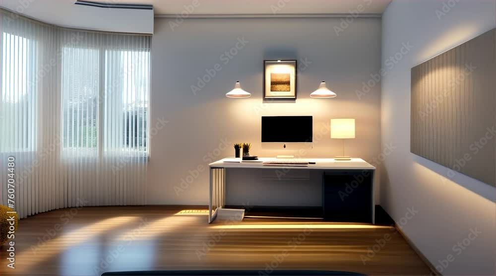 an indoor scene focusing on a living room, illustrating different ...