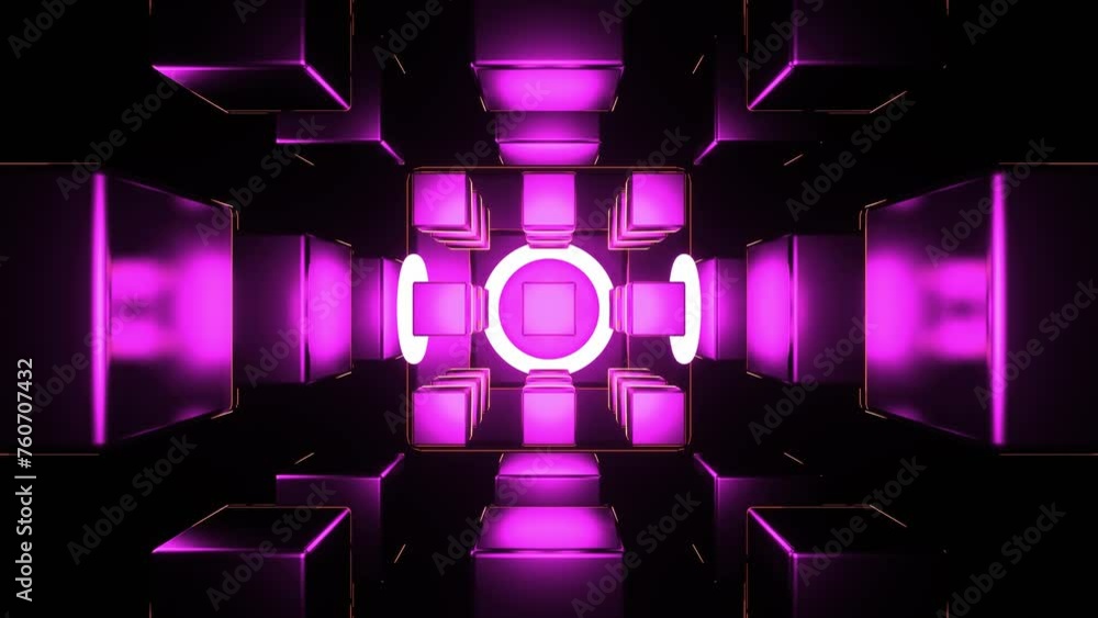 seamless loop 3d animation geometric patterns for live concert music ...