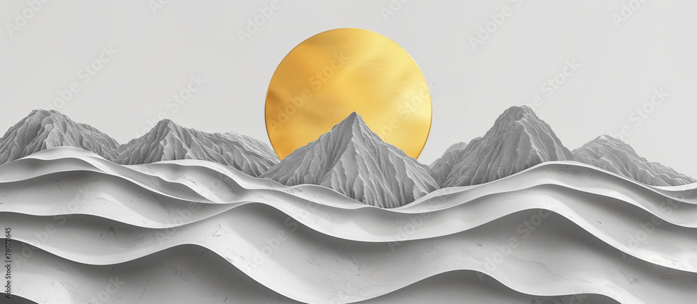 Alien planet fantasy landscape space background. Sci-fi horizontal ...