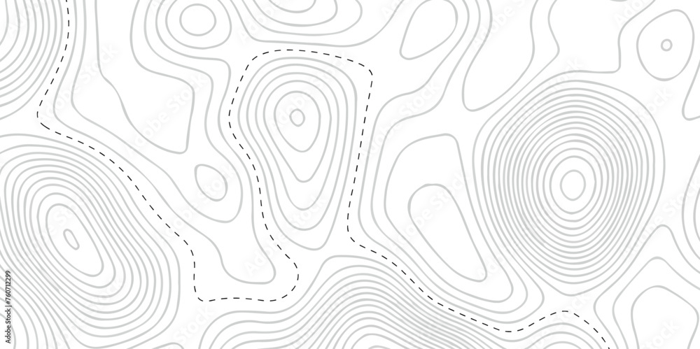 Pattern with lines and dots The stylized height of the topographic map ...