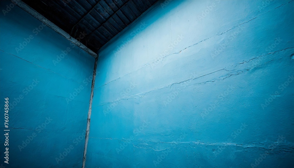 abstract blue architecture wall material blank blue concrete wall ...