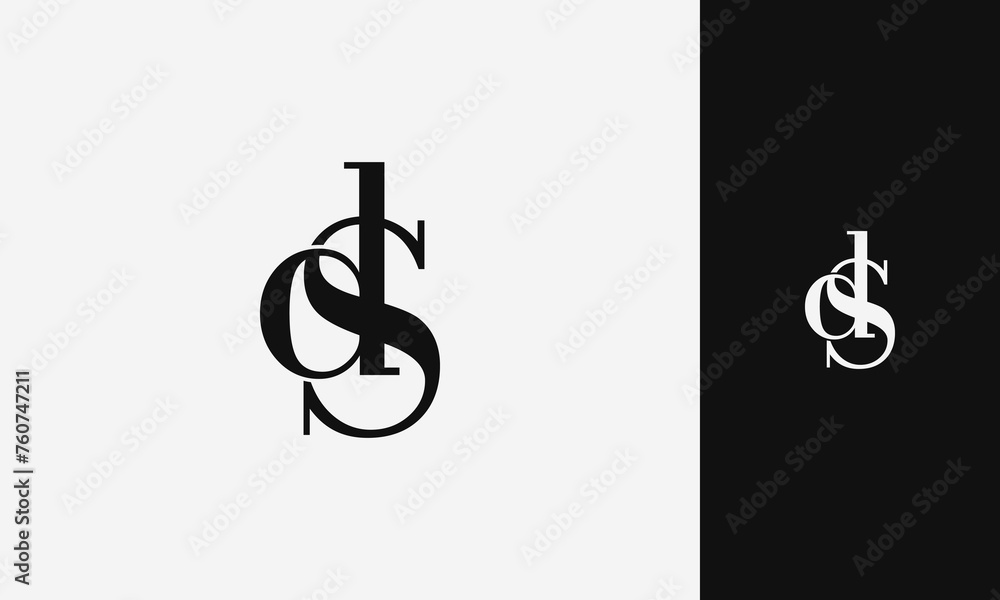 initial letter ds or sd lowercase joined uppercase,logo vektor design ...