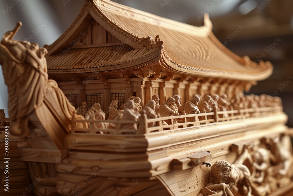 Sacred Ark covenant. Judaism religion god. Generate Ai Stock Photo ...