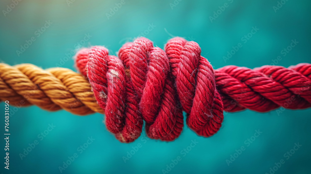 Unity and teamwork concept as a business metaphor for joining a ...