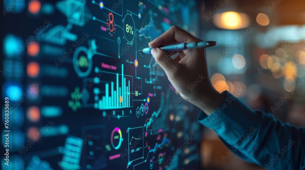 Business Plan Visualization: A mind map diagramming key components of a ...