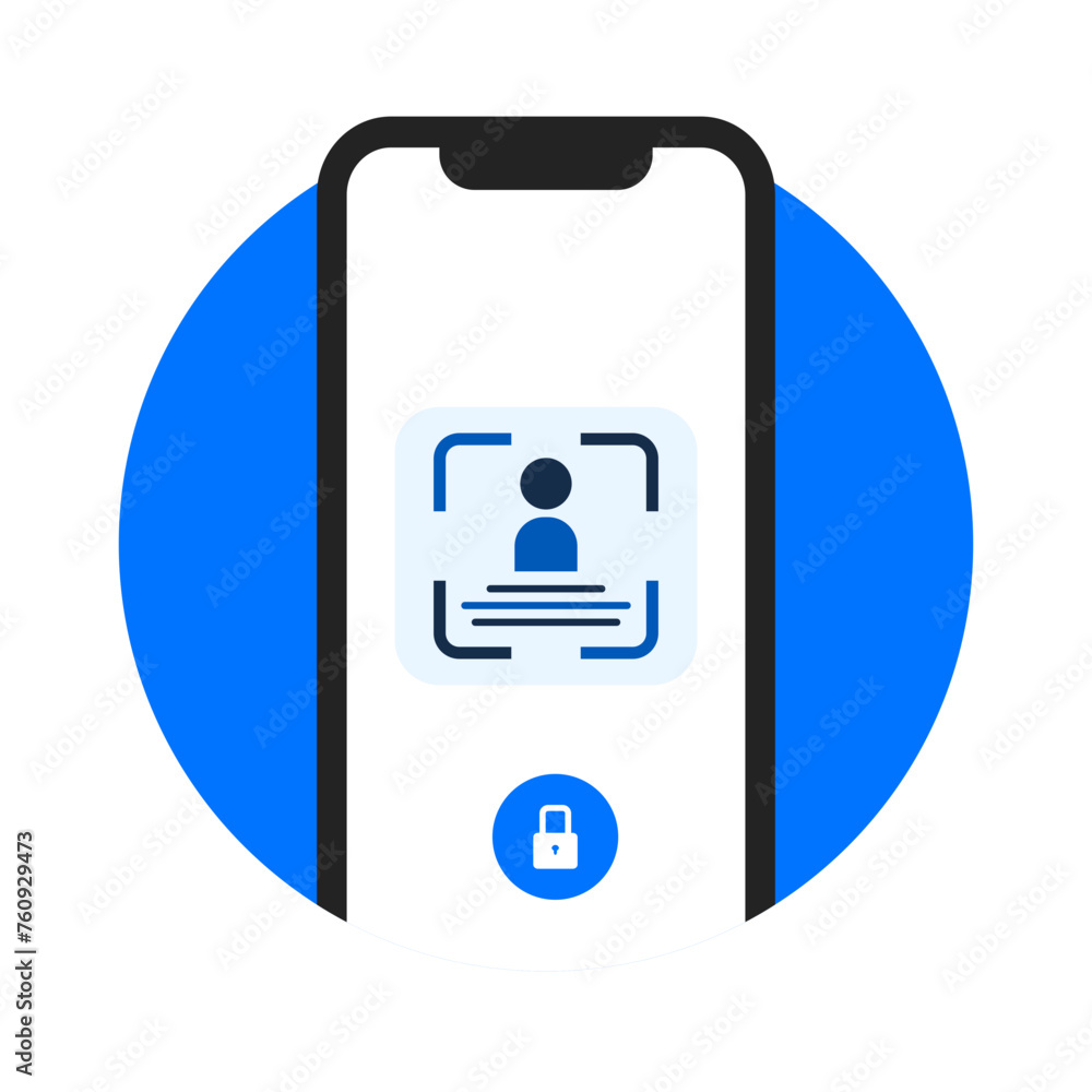 KYC vector icon with mobile. KYC customer data digital verification for ... KYC vector icon with mobile. KYC customer data digital verification for ...