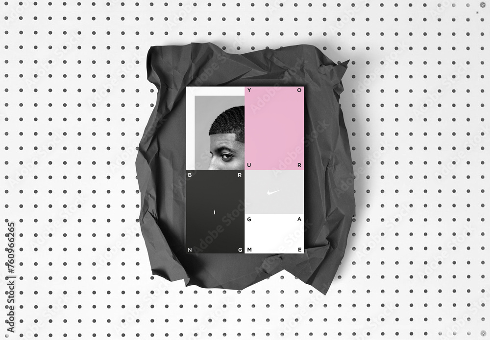 Paper Poster Mockup Stock Template | Adobe Stock